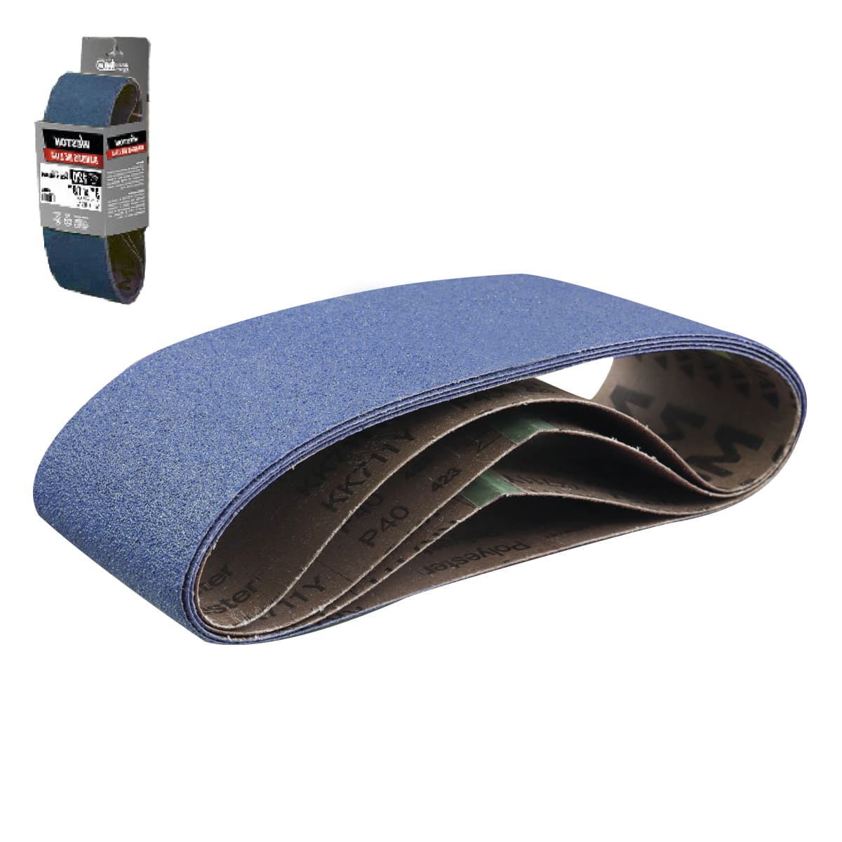 BANDA DE LIJA WESTON 4" X 24" ZIRCONIA Z – Distribuidora Herrera