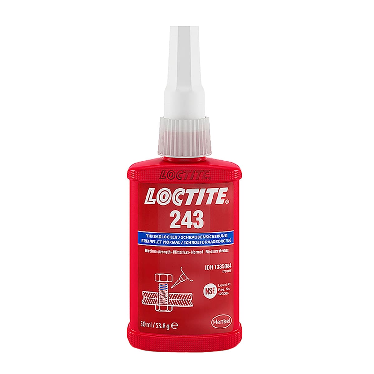 LOCTITE® 243T FIJADOR DE ROSCAS RESISTEN – Distribuidora Herrera