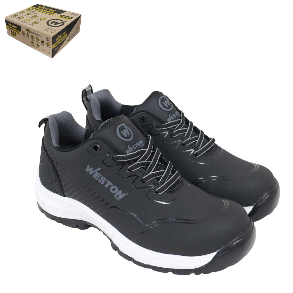 TENIS DE SEGURIDAD INDUSTRIAL DIELECTRICO #27 WESTON BTA120-27 ...