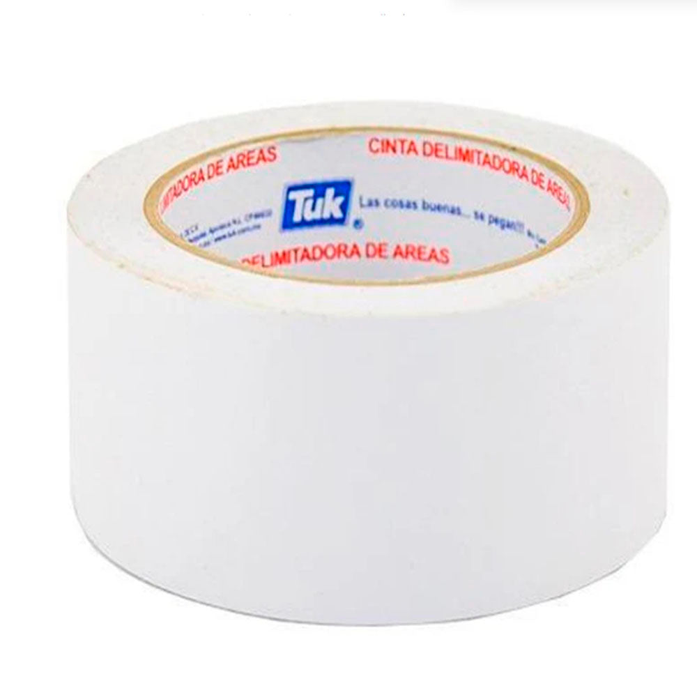 CINTA DELIMITADORA 76MM X 33MTS BLANCA # – Distribuidora Herrera